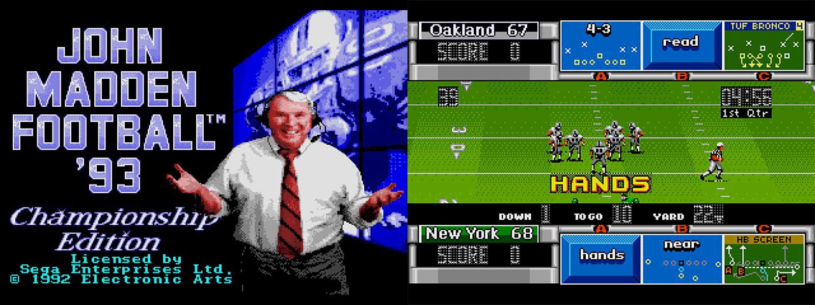 Madden Football History and EA’s Other Notable Genesis Football Games ...